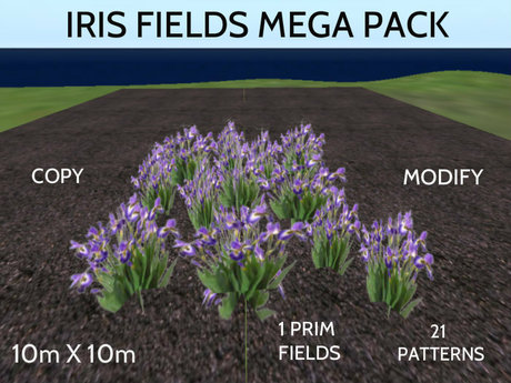 Second Life Marketplace - Iris Fields Mega Pack
